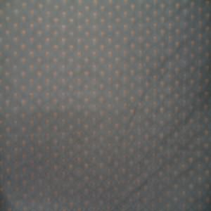 54" Dots Rust with Navy Background — Maloufs Fabrics
